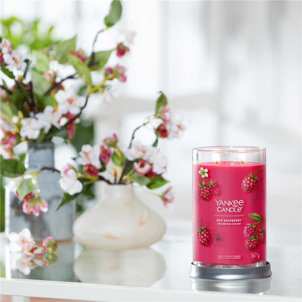 Red Raspberry Signature Large Tumbler | Yankee Candle Offizielle ...
