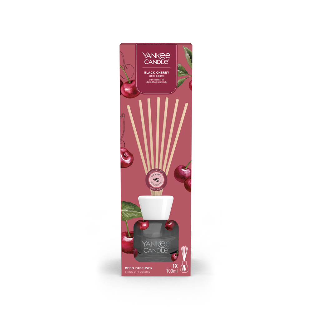 Black Cherry Signature Reed Diffuser 100ml | Yankee Candle Offizielle ...