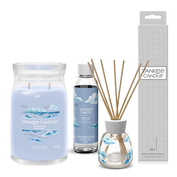 Ocean Air Signature Diffuser & Candle Set | Yankee Candle Offizielle ...